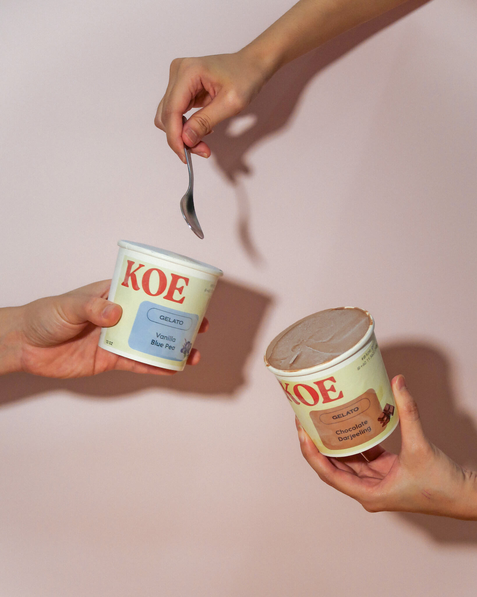 Vanilla Blue Pea Gelato – Koe Gelato | Tea-Infused Artisanal Gelato